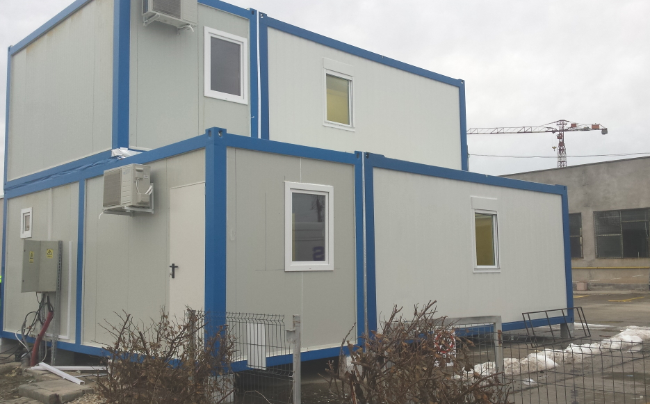 CONTAINERE SANTIER pentru personalul tehnic si proiecte in construcții